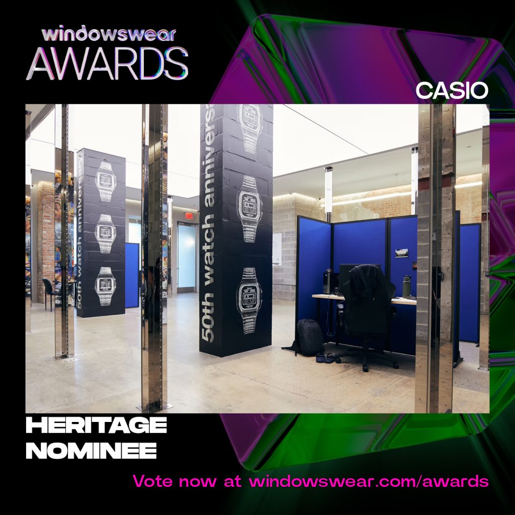 Casio – WindowsWear Awards Nomination – WindowsWear